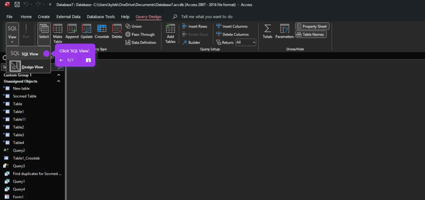 How to Insert Data in MS access Using Query: 1-Min Guide
